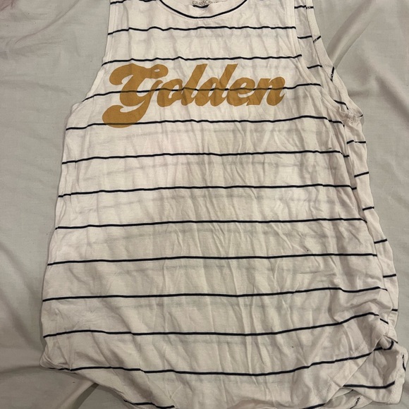 Grayson Threads | Tops | Grayson Threads White And Black Striped Tank ...